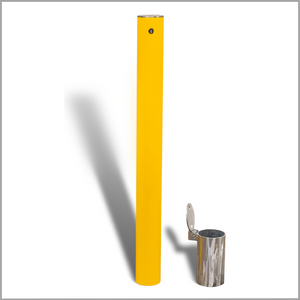Removable Inground Bollard 140mm (Key Lock)