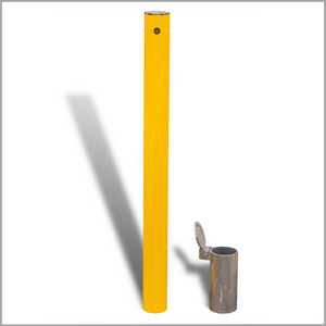 Removable Inground Bollard 90mm (Key Lock)