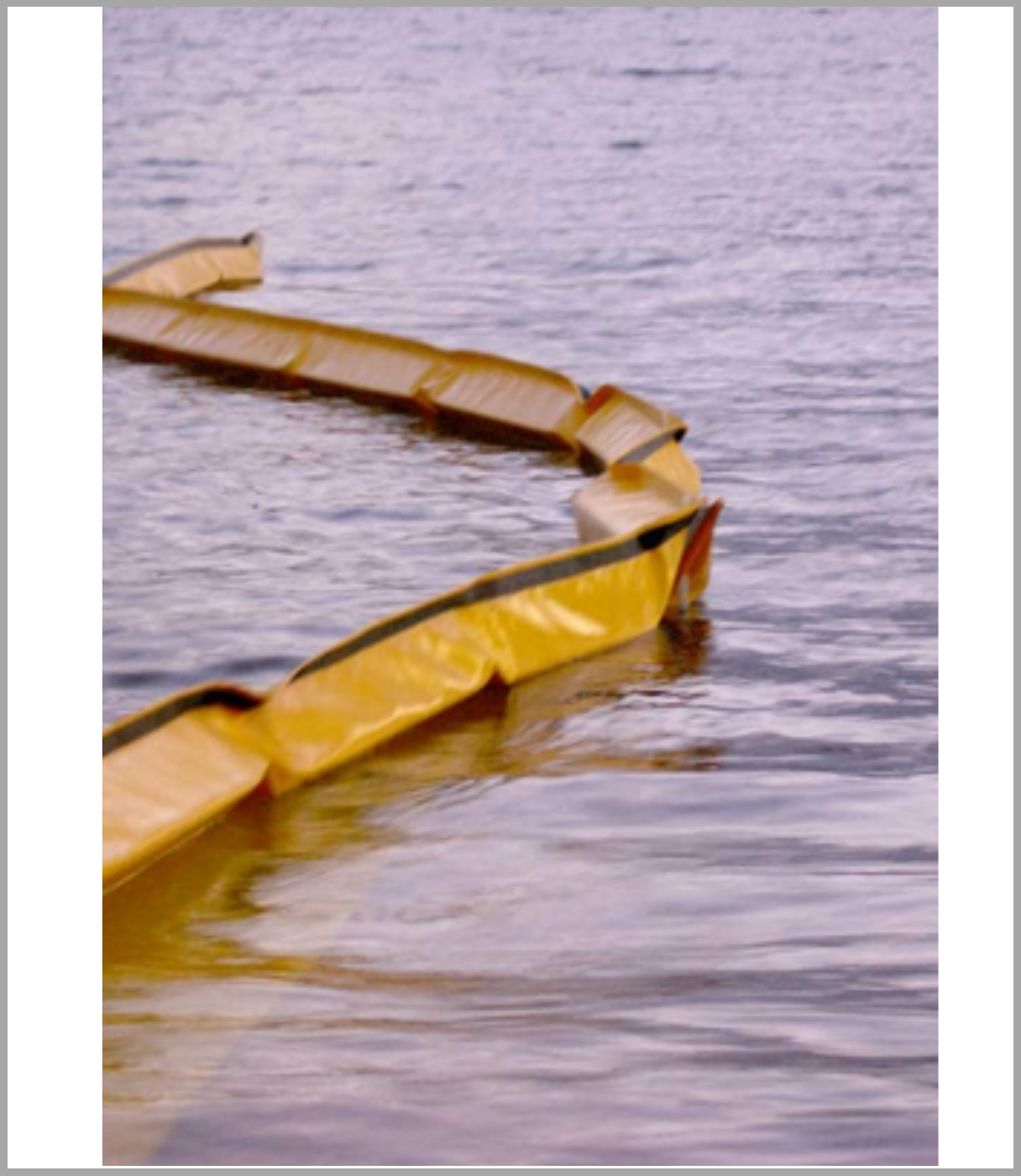 Oil Containment Boom (Solid Filled)