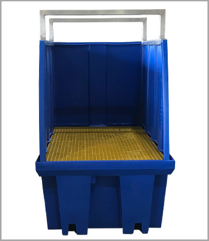 Poly Shroud to Suit Single IBC Bunded Pallet | Best Bunding